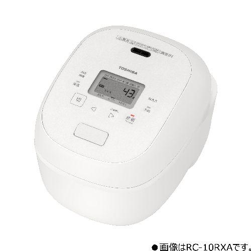 【長期保証付】東芝(TOSHIBA) RC-18RXA-W ミルキーホワイト 炎匠炊き 真空ＩＨ炊飯器 １升炊き