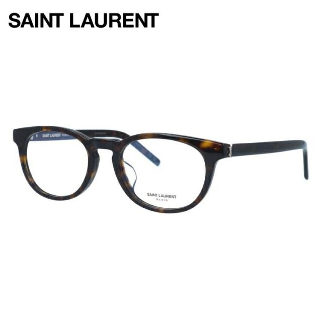 サン・ローラン パリ メガネフレーム SAINT LAURENT PARIS SL M123/F 002 51サイズ 伊達メガネ アジアンフィット オーバル型 イヴ・サンローラン サンローラン パリ ユニセックス メンズ レディース