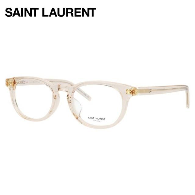 サン・ローラン パリ メガネフレーム SAINT LAURENT PARIS SL M123/F 003 51サイズ 伊達メガネ アジアンフィット オーバル型 イヴ・サンローラン サンローラン パリ ユニセックス メンズ レディース