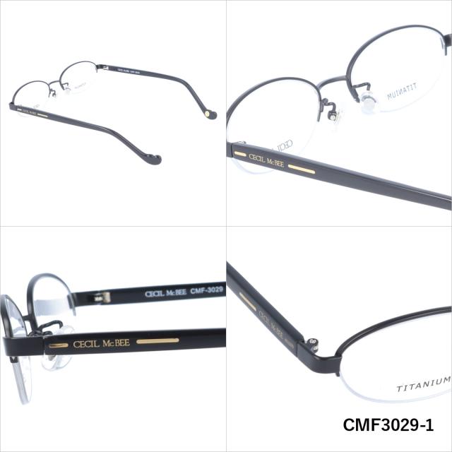 セシルマクビー メガネフレーム オーバル型 伊達メガネ CECIL McBEE CMF3029 全4カラー 51サイズ メンズ レディース セシルマクビー メガネフレーム オーバル型 伊達メガネ CECIL McBEE