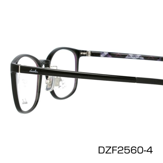 ダズリン メガネフレーム スクエア型 伊達メガネ アジアンフィット