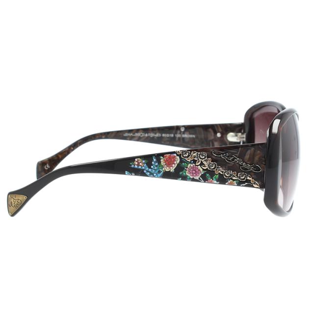 エドハーディー サングラス EdHardy バードローズ BIRD ROSES ブラウン