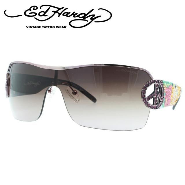【訳あり】エドハーディー サングラス EdHardy ピン アップ2 PIN UP2 LAVENDER レディース メンズ