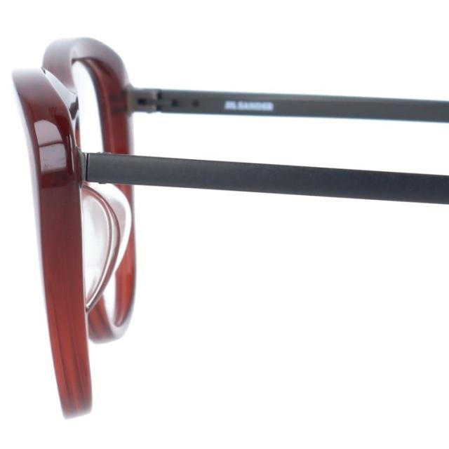 JIL SANDER メガネフレーム ウェリントン型 伊達メガネ ジル・サンダー