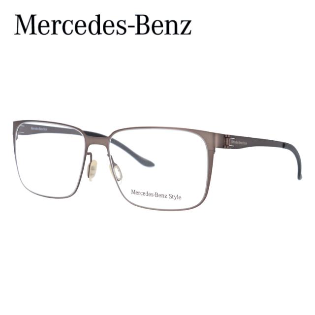 【国内正規品】メルセデスベンツ スタイル メガネフレーム Mercedes-Benz Style M6036-A 55 ウェリントン型 伊達 眼鏡 伊達メガネ メンズ ファッションメガネ