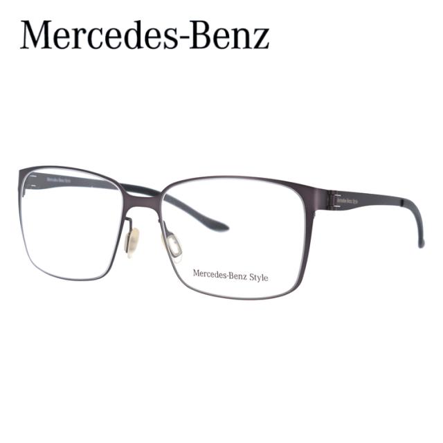 【国内正規品】メルセデスベンツ スタイル メガネフレーム Mercedes-Benz Style M6037-A 54 ウェリントン型 伊達 眼鏡 伊達メガネ メンズ ファッションメガネ