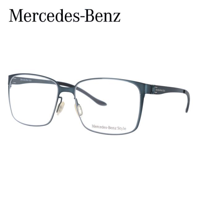【国内正規品】メルセデスベンツ スタイル メガネフレーム Mercedes-Benz Style M6037-B 54 ウェリントン型 伊達 眼鏡 伊達メガネ メンズ ファッションメガネ