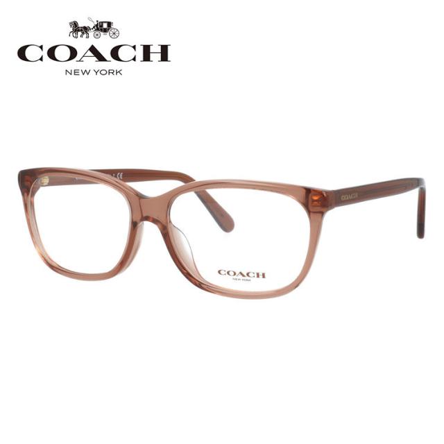 訳あり・店頭展示品 コーチ メガネフレーム 伊達 レギュラーフィット COACH HC6139U 5662 55 スクエア 琥珀色 ユニセックス メンズ レディース 国内正規品