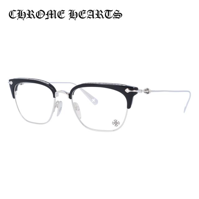 クロムハーツ メガネフレーム CHROME HEARTS SLUNTRADICTION BK/SS 54