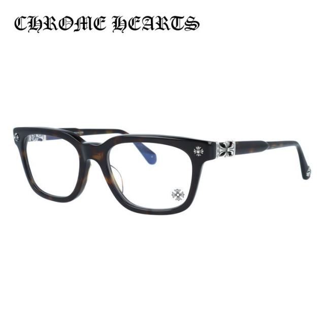 クロムハーツ メガネフレーム 伊達メガネ レギュラーフィット CHROME HEARTS COX UCKER MDT 52 CHクロス ウェリントン ユニセックス メンズ レディース