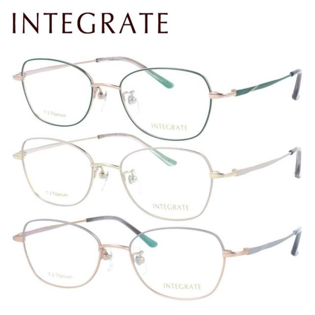 インテグレート メガネフレーム 伊達メガネ アジアンフィット 調整可能ノーズパッド INTEGRATE IGF 8147 51 全3カラー オーバル ユニセックス メンズ レディース