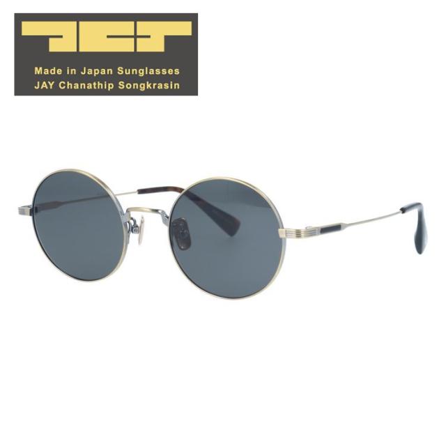 ジェイ サングラス JAY JAY-2 ANTIQUE GOLD 48 ラウンド 日本製 チャナティップモデル ユニセックス メンズ レディース 国内正規品
