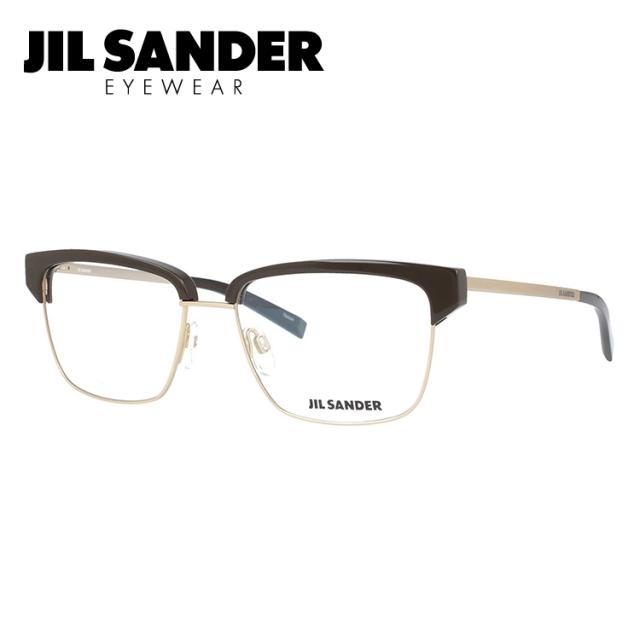 JIL SANDER メガネフレーム ブロー タイプ 伊達メガネ ジル・サンダー 伊達 眼鏡 J2011-C 56 メンズ レディース ファッションメガネ ハイブランド