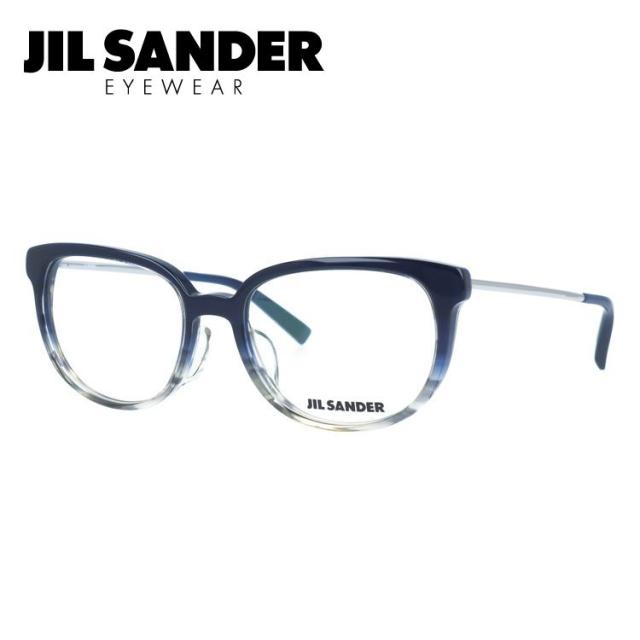 JIL SANDER メガネフレーム ボストン型 伊達メガネ ジル・サンダー 伊達 眼鏡 J4009-C 52 レギュラーフィット レディース ファッションメガネ ハイブランド