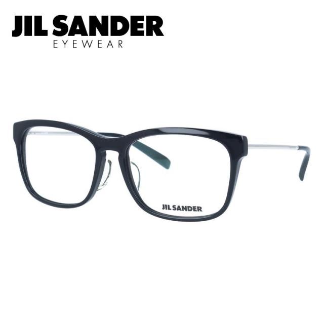 JIL SANDER メガネフレーム スクエア型 伊達メガネ ジル・サンダー 伊達 眼鏡 J4011-A 55 レギュラーフィット メンズ レディース ハイブランド