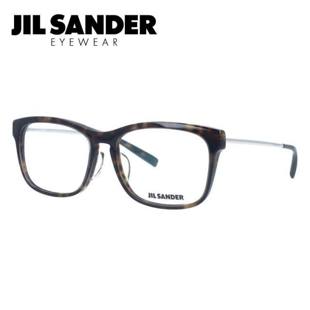 JIL SANDER メガネフレーム スクエア型 伊達メガネ ジル・サンダー 伊達 眼鏡 J4011-D 55 レギュラーフィット メンズ レディース ハイブランド