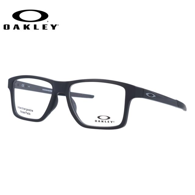 【海外正規品】オークリー OAKLEY メガネフレーム 伊達メガネ 眼鏡 CHAMFER SQUARED OX8143-0154 54サイズ シャンファー ユニセックス メンズ レディース プレゼント