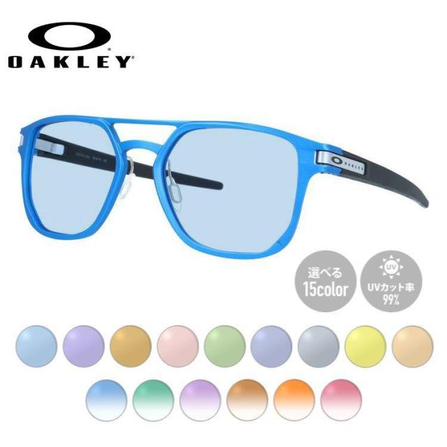 【選べるレンズ15色】オークリー サングラス ラッチアルファ プリズム OAKLEY LATCH ALPHA OO4128-0353 53サイズ ヘキサゴン（ダブルブリッジ） メンズ レディース 海外正規品
