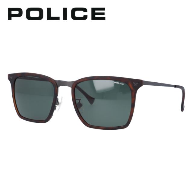 【国内正規品】ポリス サングラス スクエア型 POLICE SPL154I 0Z40 53サイズ ユニセックス メンズ レディース アウトドア ドライブ UVカット 紫外線 プレゼント