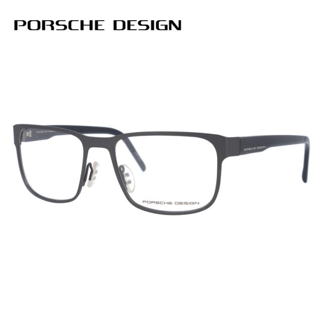 【国内正規品】ポルシェデザイン メガネフレーム PORSCHE DESIGN P8291-A 55 スクエア型 伊達 眼鏡 ユニセックス メンズ レディース ファッションメガネ ギフト ハイブランド