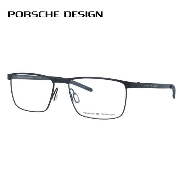 ポルシェデザイン メガネフレーム 伊達メガネ PORSCHE DESIGN P8378 A 55 スクエア ユニセックス メンズ レディース 国内正規品
