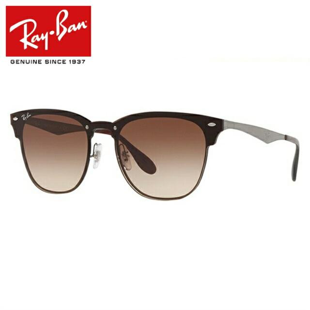 【訳あり】レイバン サングラス Ray-Ban BLAZE CLUBMASTER RB3576N 041/13 141・147サイズ ブレイズクラブマスター ユニセックス メンズ レディース