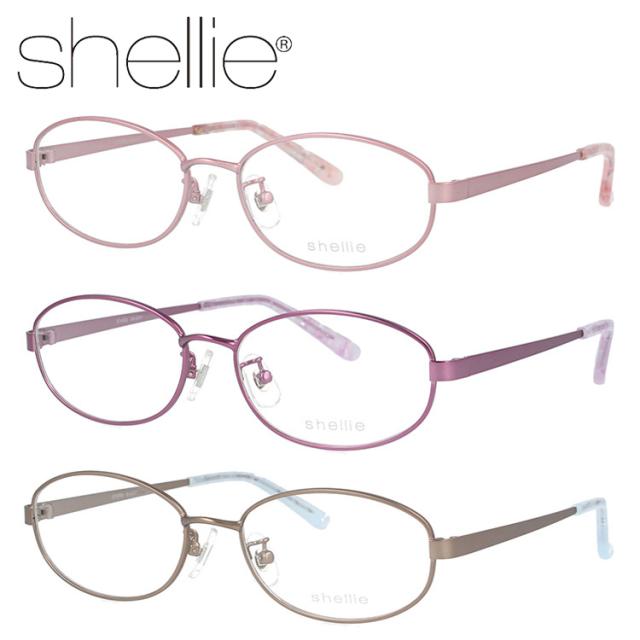 シェリー メガネフレーム オーバル型 伊達メガネ shellie SH6337 全3カラー 52サイズ メンズ レディース プレゼント