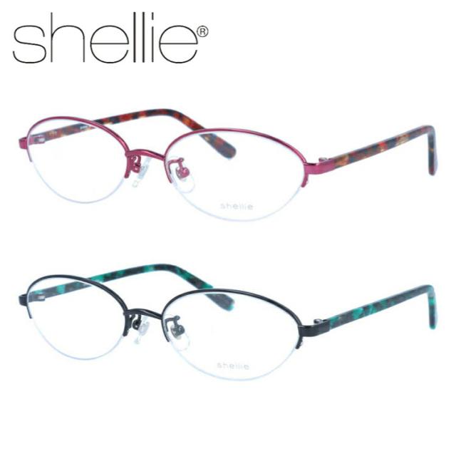 シェリー メガネフレーム オーバル型 伊達メガネ shellie SH6354 全2カラー 52サイズ レディース プレゼント