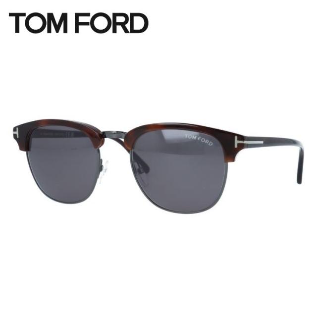 トムフォード サングラス ヘンリー ミラーレンズ TOM FORD Henry FT0248 52A 53サイズ ブロー型 調整可能ノーズパッド（クリングス） ミラーレンズ ユニセックス メンズ レディース