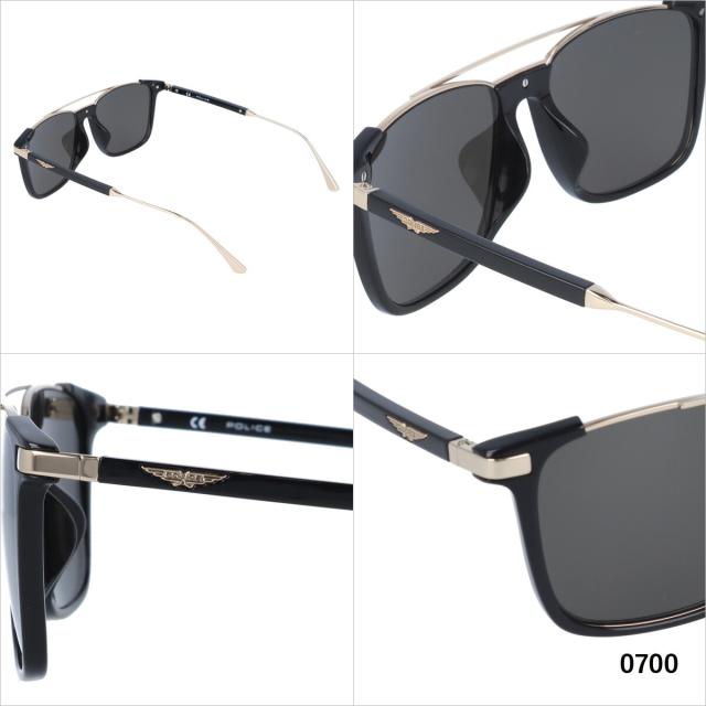 ポリス サングラス スクエア型 ミラーレンズ アジアンフィット POLICE