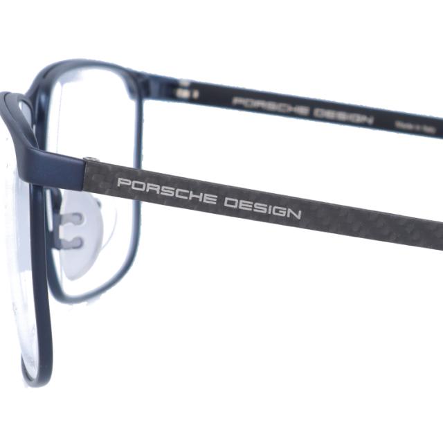 国内正規品】ポルシェデザイン メガネフレーム スクエア型 伊達メガネ