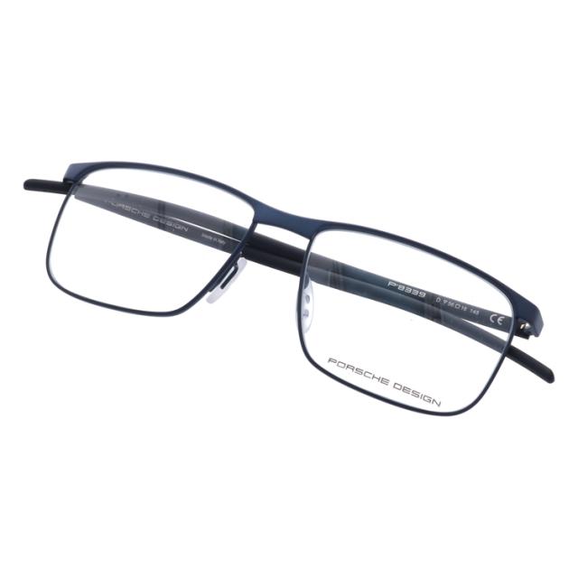 国内正規品】ポルシェデザイン メガネフレーム スクエア型 伊達メガネ