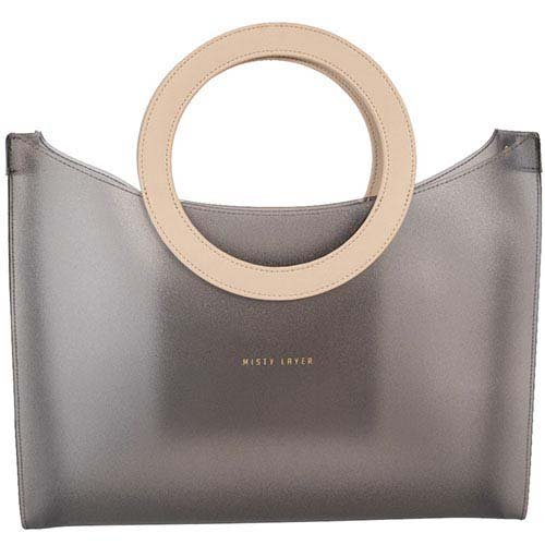 MISTY LAYER トートバッグ リングタイプ Ri  スモーク MLTbR-SM(1個)[バッグ リュック]