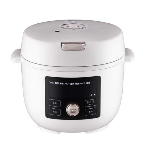 タイガー魔法瓶 TIGER COOKPOT 電気圧力鍋 COK-B220 WM(1台)[調理家電]
