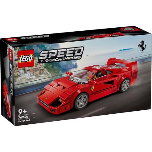 レゴ(LEGO) スピードチャンピオン Ferrari F40 Supercar スーパーカー76934(1個)[ベビー玩具・赤ちゃんおもちゃ ...
