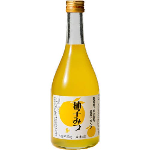 柚子みつ(500ml×12本)[はちみつ]