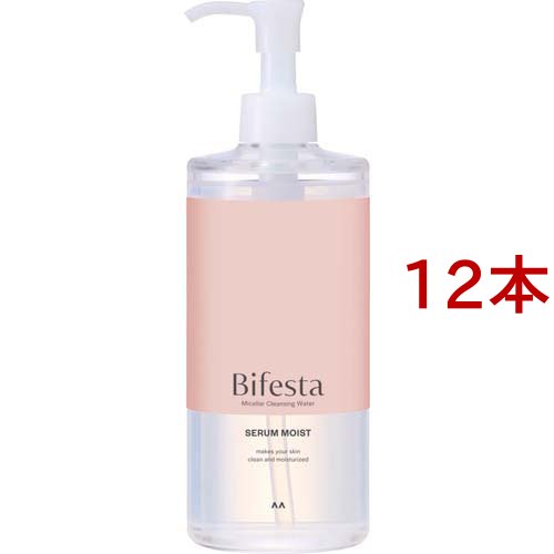 ビフェスタ ミセラークレンジングウォーター セラムモイスト(400ml*12本セット)[クレンジング その他]