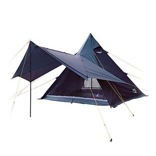 CS ブラックラベル ワンポールテント UV 3-4人用 UA-70 ティビー型(1個)[テント タープ]