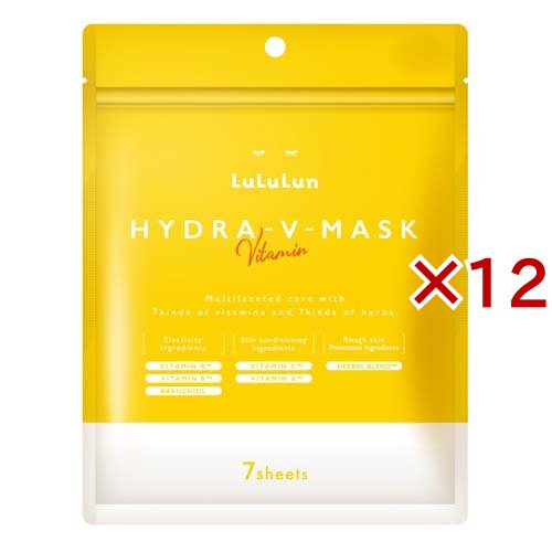 ルルルン ハイドラ V マスク(7枚入×12セット)[パック その他]