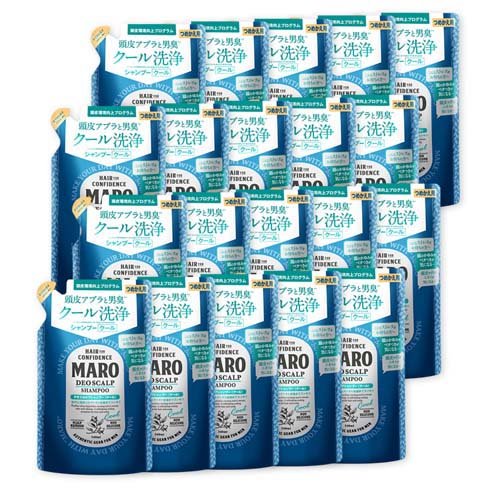 MARO デオスカルプシャンプー クール 詰替え(340ml*20袋セット)[シャンプー その他]
