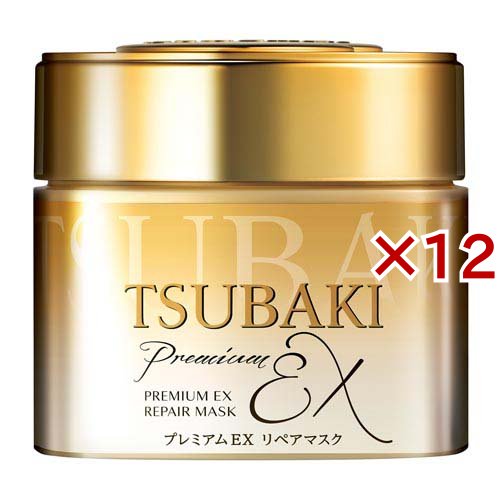 TSUBAKI プレミアムEX リペアマスク ヘアパック(180g×12セット)[トリートメント・ヘアケア その他]