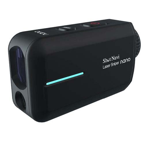 ショットナビ ゴルフ用レーザー距離計 Laser Sniper nano ブラック(1個入)[ゴルフ]
