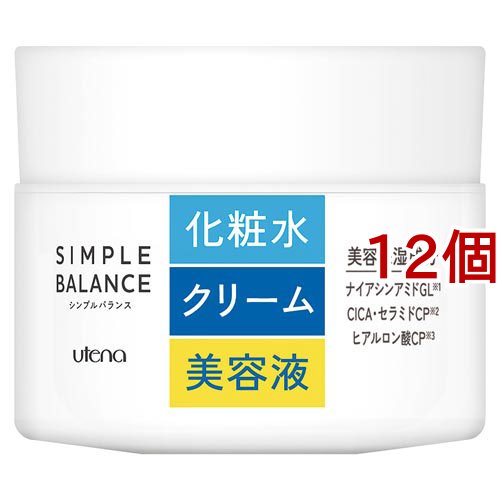 シンプルバランスうるおいジェル(100g*12個セット)[保湿クリーム]