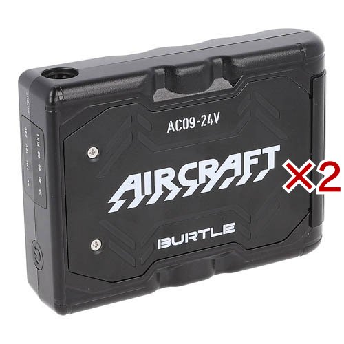 バートル エアークラフト 24Vリチウムイオンバッテリー AC09 683942B 純正 正規品(2セット)[生活用品 その他]