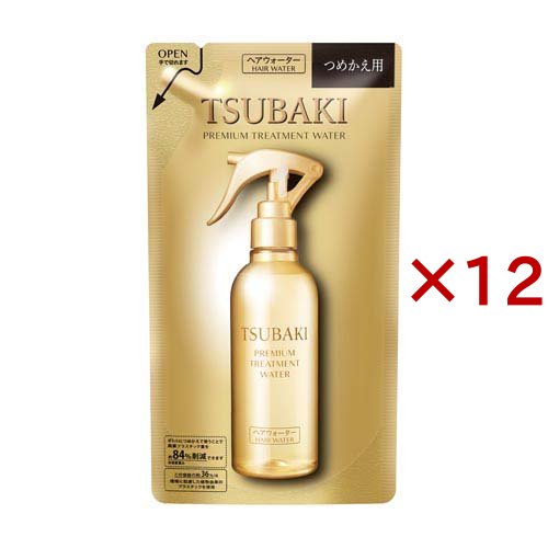 TSUBAKI プレミアム トリートメントウォーター つめかえ用(200mL×12セット)[トリートメント・ヘアケア その他]
