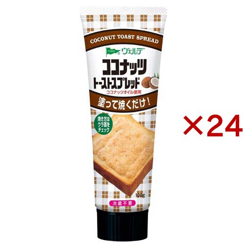 ヴェルデ ココナッツトーストスプレッド(100g×24セット)[ジャム・ペーストその他]