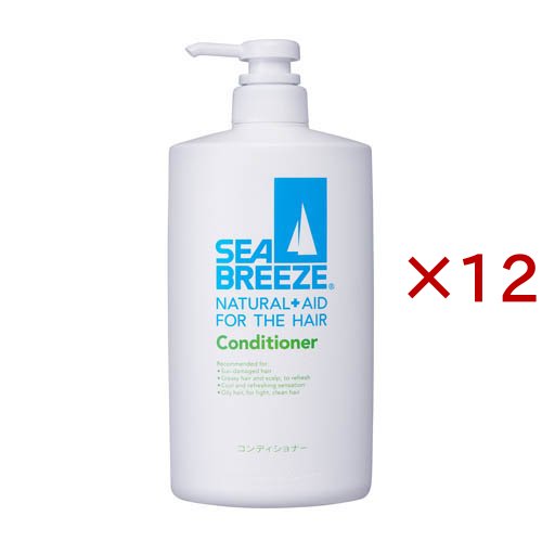 シーブリーズ コンディショナー f(600mL×12セット)[ダメージケアリンス・コンディショナー]