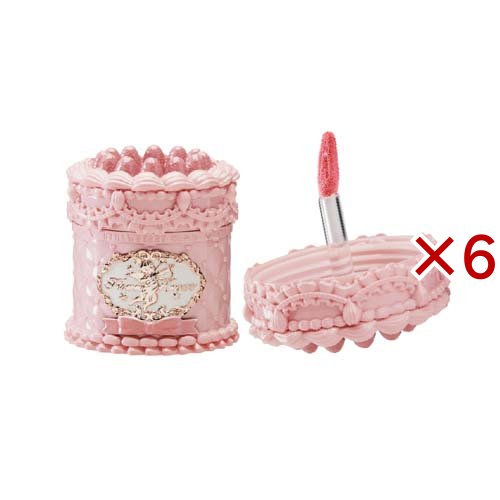 フラワーノーズ ストロベリーキューピッド ケーキリップクリーム V05(5ml×6セット)[リップカラー]