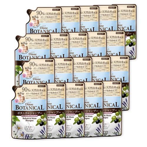 ダイアンボタニカル シャンプー リフレッシュ＆モイスト 詰替 [シトラスサボンの香り](380ml*20袋セット)[詰め替えシャンプー]