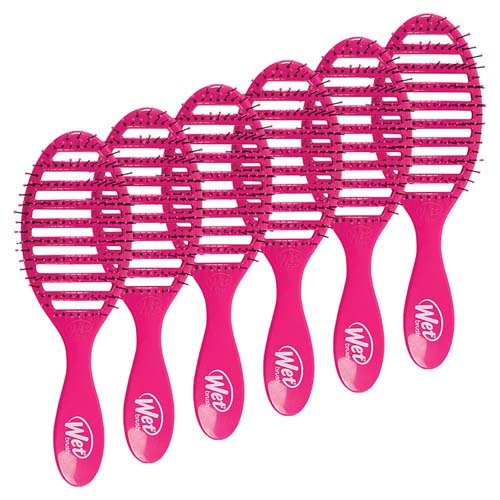 ウェットブラシ スピードドライ ピンク(6本セット)[ブラシ]